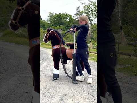 PUMP IT UP TREND with Ella😍 #shorts #horse #equestrian #pony