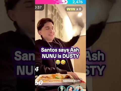 Santos says ASH TREVINO’s NUNU is DUSTY‼️👀 #ashtrevino #nunu #santos #chisme #inmatehopper