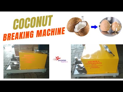 Coconut Breaker - Coconut Breaking Machine Latest Price, Manufacturers ...