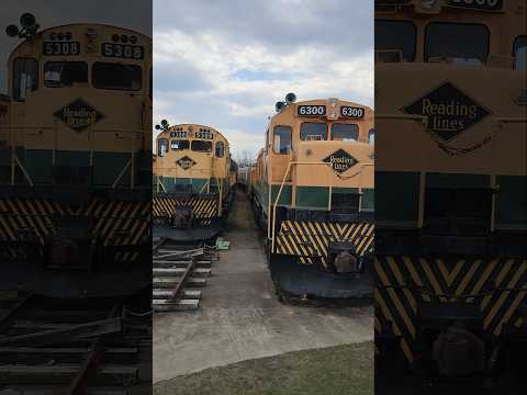 Reading Railroad Heritage Museum #trains #readingrailroad #trains #oldtrains #diesel #dieseltrains