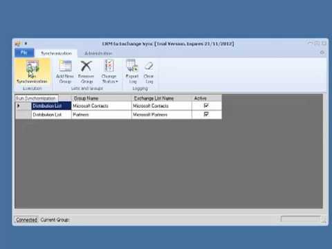 Microsoft Dynamics CRM 2011 to Exchange Server Synchronization