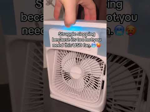 Portable USB Fan for Summer Cooling #fok #foryou