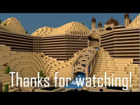 "Desert Wall" - A Minecraft Animation! Minecraft Map