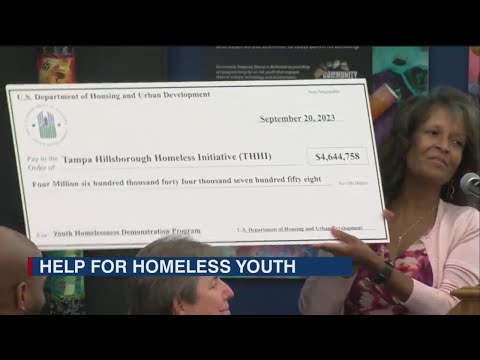 HUD grants Tampa $4.6 Million to combat youth homelessness