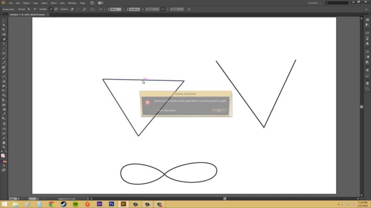 Adobe Illustrator CS6 for Beginners - Tutorial 50 - Pen Tool