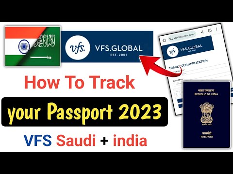 How To Check VFS Passport Tracking || Track Your Passport Application Status Online in 2023