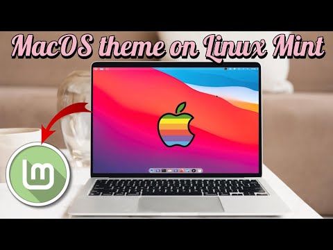 Linux Mint macOS theme on Cinnamon or Xfce