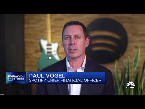 Spotify price increases rarely impact subscriber churn, says Spotify CFO Paul Vogel