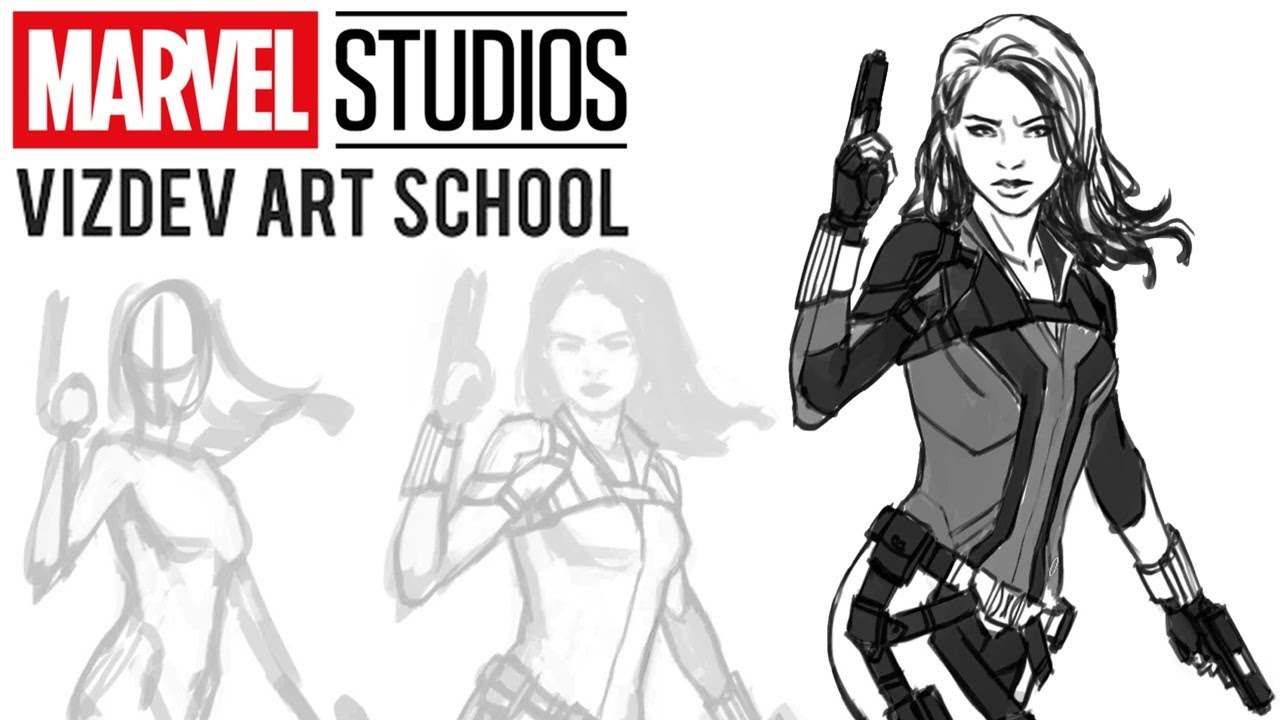 How to Draw Marvel Studios' Black Widow with Andy Park