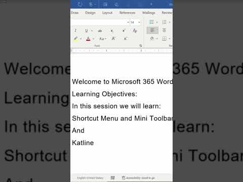 Microsoft 365 Word Proof Read #shorts