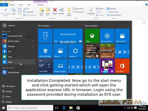 Oracle 11g Express Edition Release 2 Installation in Windows 10