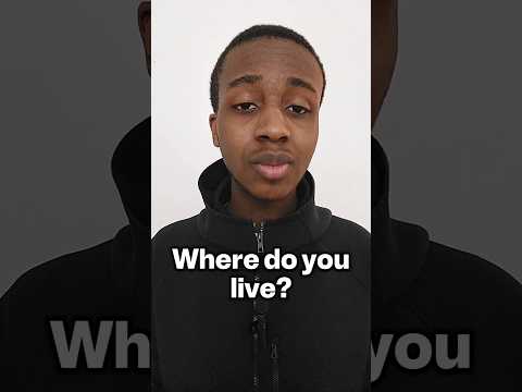 How do you say "WHERE DO LIVE?" in Spanish
