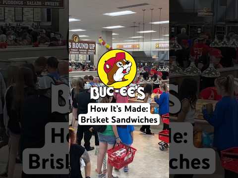 How A Buc-ee’s Brisket Sandwich Is Made | Sevierville Tennessee