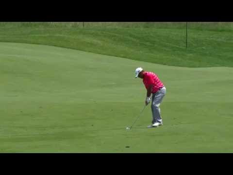 PGA Pro John DalCorobbo's Amazing Dunk from the Fairway | 2016 Senior PGA Championship
