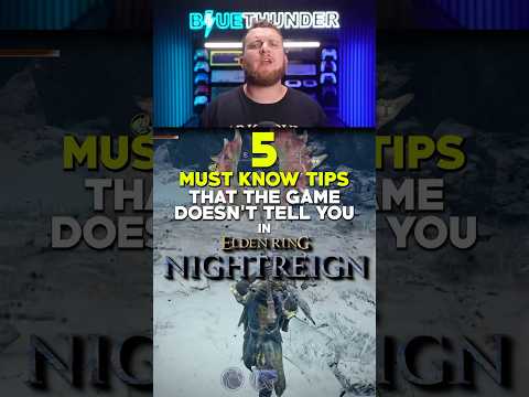 5 MUST KNOW TIPS that the game does NOT tell you in Elden Ring Nightreign! #eldenring