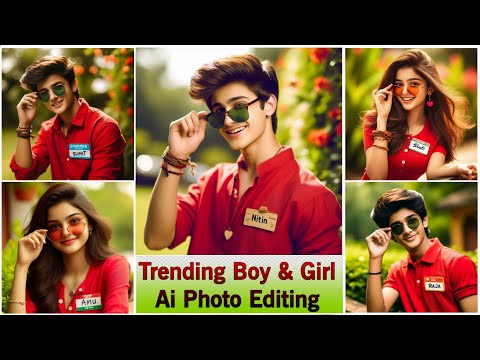 Trending Boy & Girl Ai Photo Editing | Bing Images Creator New Trends | Viral AI Photo Editing