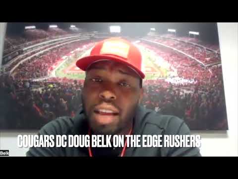 DC Doug Belk - Edge Rushers Preview - Cougar Football - Coogfans