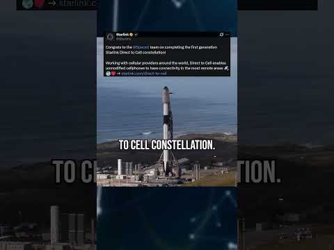 Elon Builds a New CONSTELLATION in Space! 🛰️🌌🚀 #elonmusk #spacex #nowyouknow