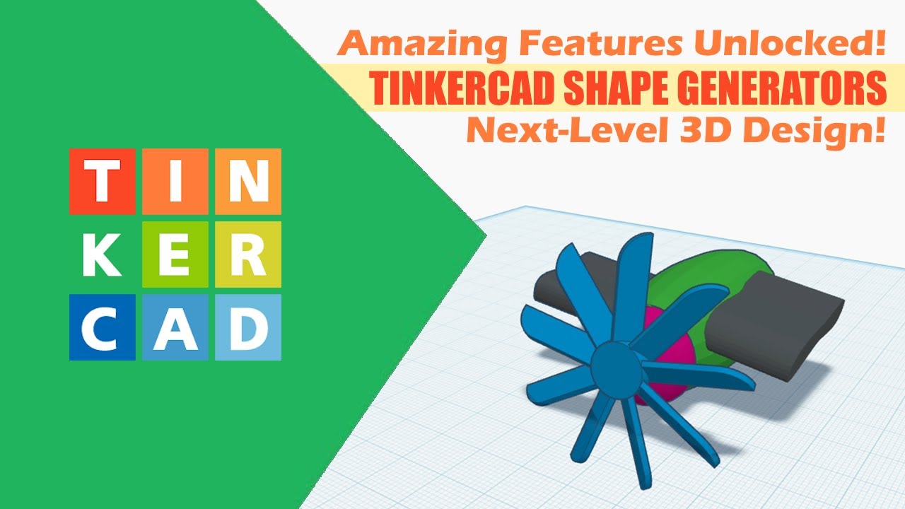Master TinkerCAD Shape Generators: Create Complex 3D Models Like a Pro!