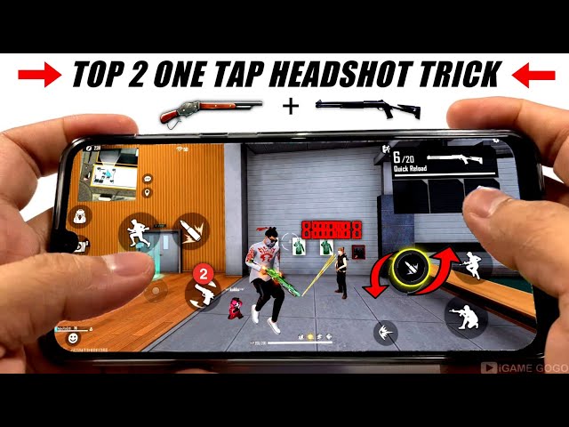 How to hit one tap and drag headshots in Free Fire MAX