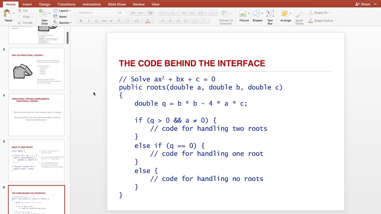00500 structural testing