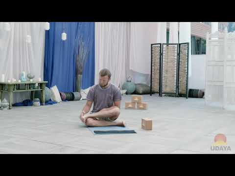 Vytas Baskauskas, Double Pigeon Pose Tutorial I UDAYA Yoga & Fitness