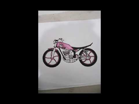 wow!!!!!!!!!!!!//GAMBAR MODIFIKASI MOTOR DI KERTAS//