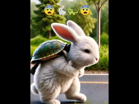 😱Victory of Friendship: For Each Other 🐢🐰🌊#Search Words: Friendship#Cooperation# Life Saving# Turtle