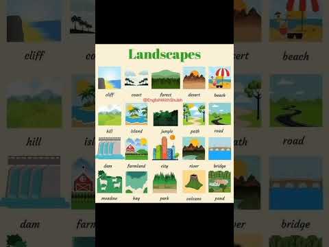 Exploring Types of Landscapes: A Vocabulary Lesson | Vocabulary for Different Types of Landscapes