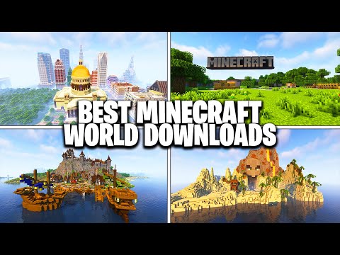 Best Minecraft World Downloads! (Crazy World Downloads)