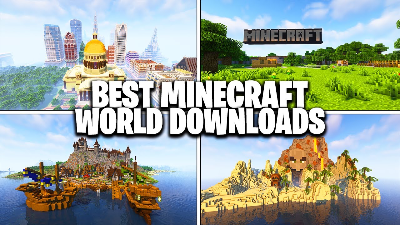 Best Minecraft World Downloads! (Crazy World Downloads)