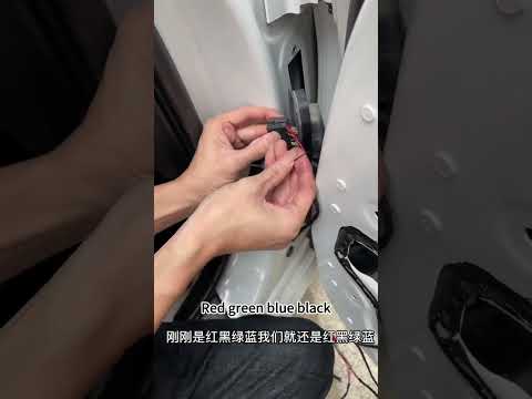 Teach you to install BMW 5 Series F10 Ambient Lighting(9 Colors)