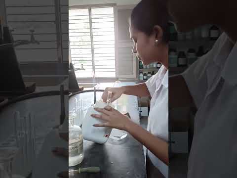 Brown Ring Test (Conformation test for nitrate ion)
