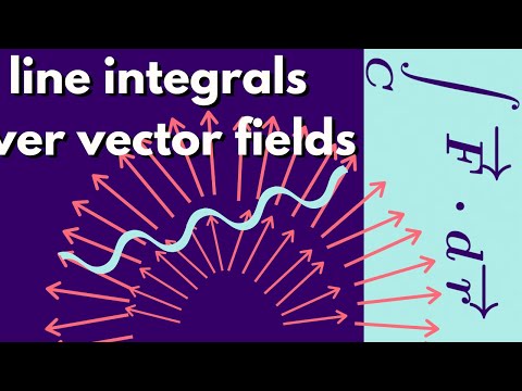 Multivariable Calculus | Line integrals over vector fields.