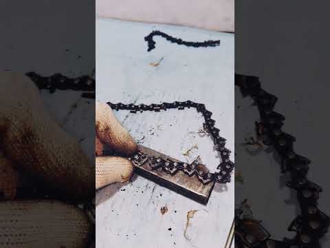 Chainsaw Chain Repair DIY #viral #shorts #viralshorts #tools #diy #chainsaw #chain #youtubeshorts