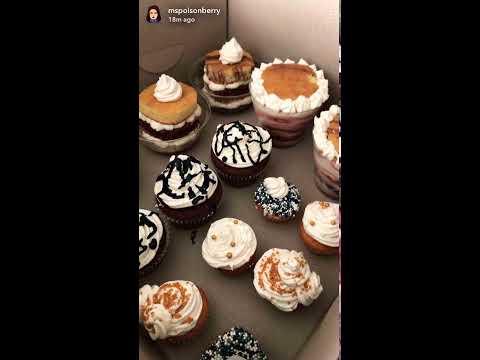 Yummy delicious cakes with various flavored frostings {QUICK CLIP}