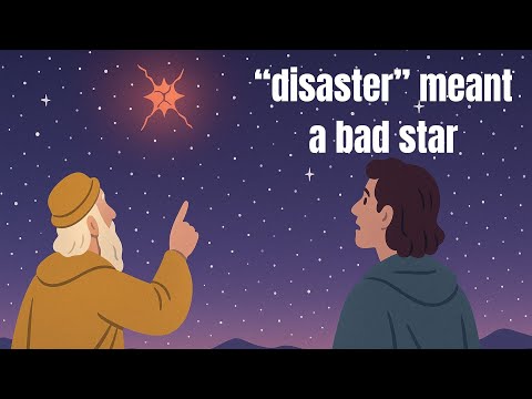 “Disaster” Used to Mean a Bad Star | The Dark Origin of the Word