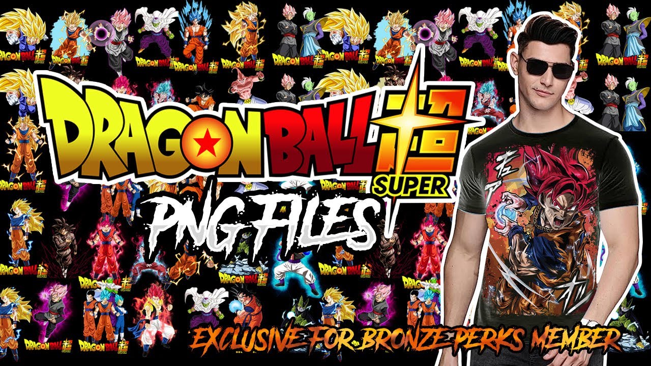 MEMBER ONLY DRAGONBALL PNG DESIGN