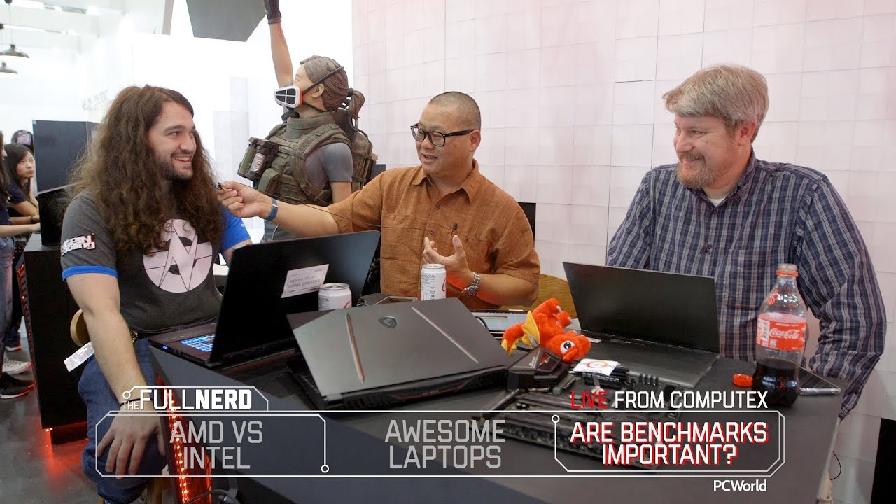 AMD vs Intel live from Computex, laptops galore & do benchmarks matter? | The Full Nerd ep. 94