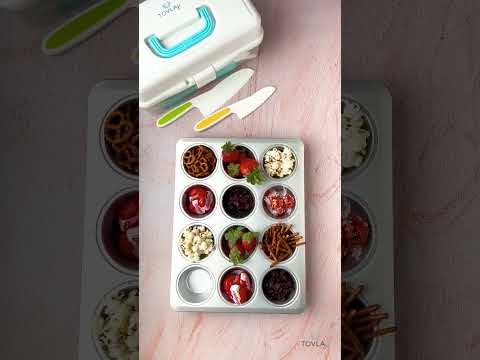 Snack Tray Ideas for Kids! #recipevideo #kidslearning #shorts