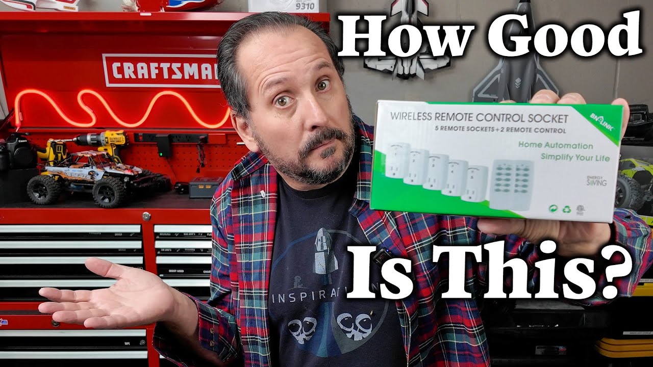 BN-LINK Wireless Remote Outlet Switch – Control Lights & Appliances with Ease ⚡