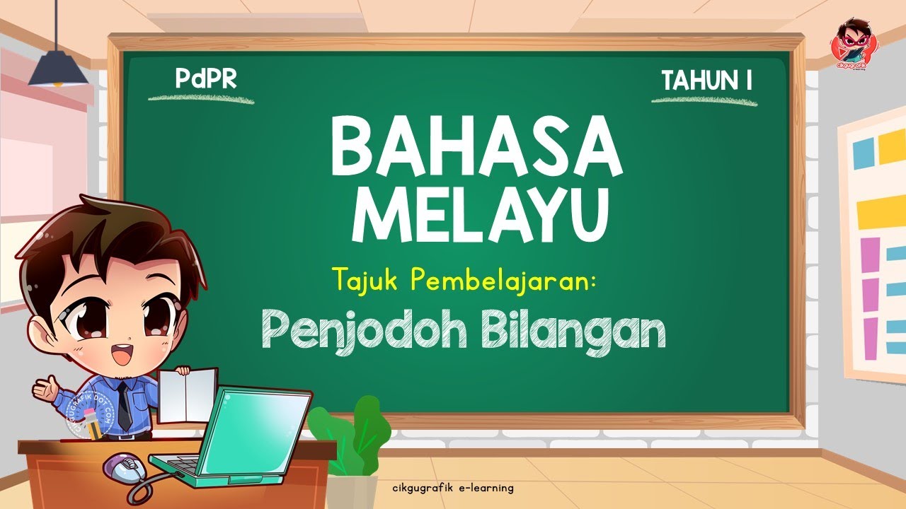 PENJODOH BILANGAN | BAHASA MELAYU TAHUN 1 ( TATABAHASA ) + LATIHAN WORDWALL