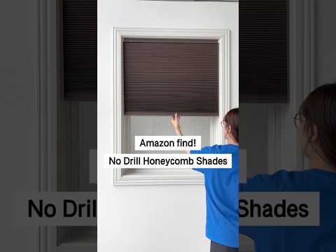 🛠️ No-Drill Cellular Shades