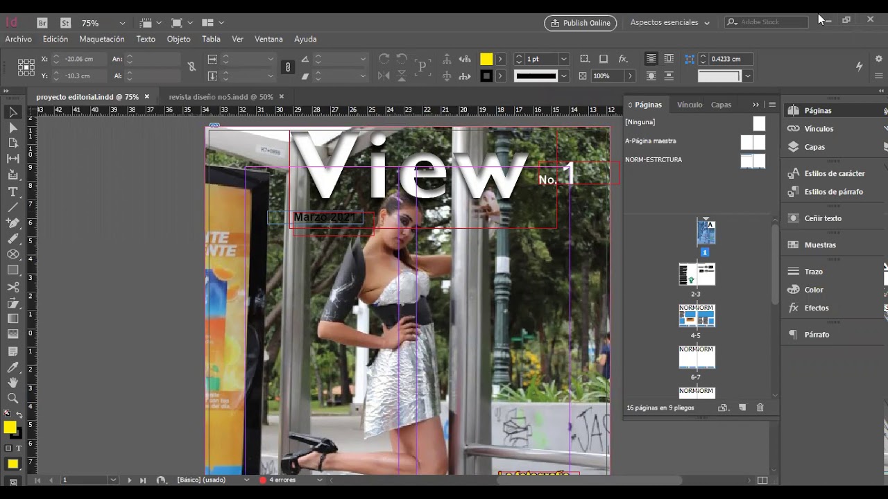 EMPAQUETADO PDF IMPOSICION INDESIGN