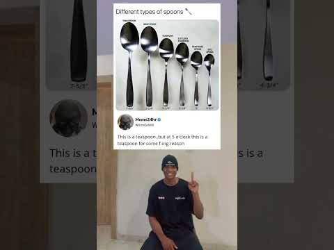 Different types of spoon