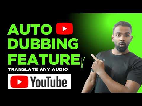 How to Enable Auto Dubbing on YouTube | Automatic Dubbing YouTube | Auto dubbed YouTube