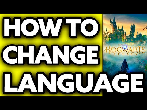 How To Change Hogwarts Legacy Language PS5 (EASY!)