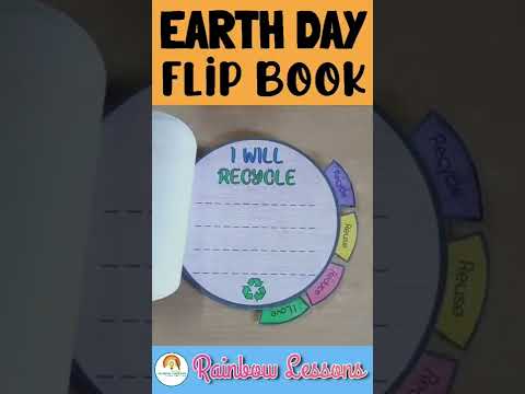 Earth Day Flip Book | Earth Day Activities | Earth Day Writing and Craft | Earth Day Craftivity