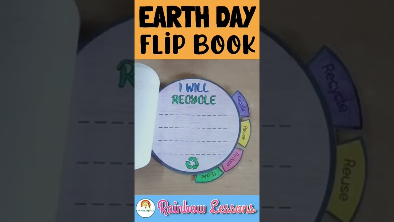 Earth Day Flip Book | Earth Day Activities | Earth Day Writing and Craft | Earth Day Craftivity