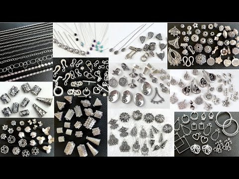 Sterling Silver Jewelry Findings 20 Yr Old Collection Overview & Estate Sale Preview!